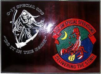 437 AW Special Operation Air Force Deployment Plaque