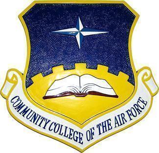 Community College of the Air Force CCAF Crest Plaque