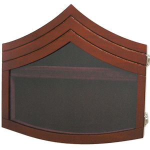 Shadow Box US Marine Corps E6 Natural Finish