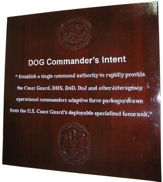 Deployable Operations Group Commander's Intent Coast Guard Deployment ...