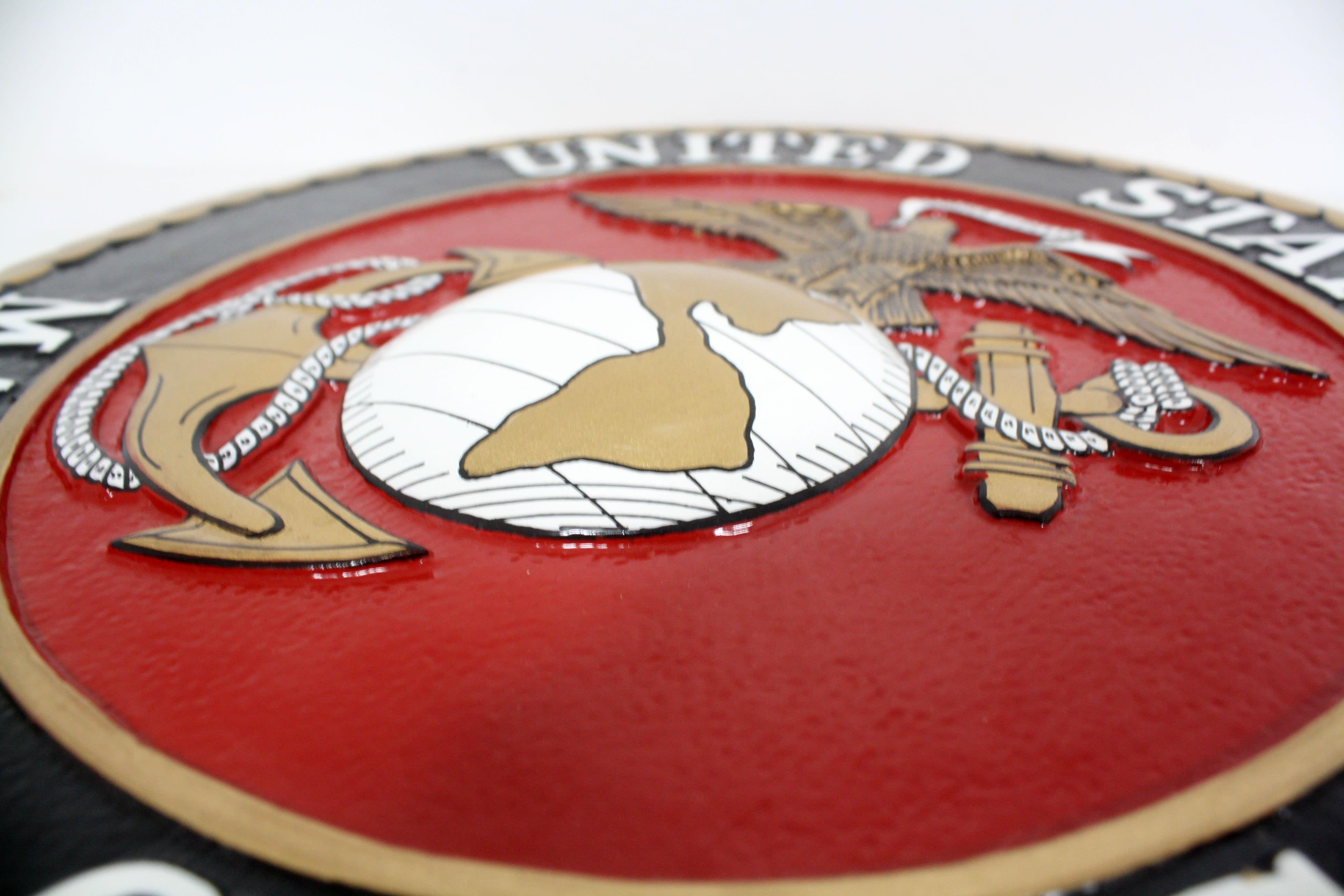 Marine Corps Seal Plaque