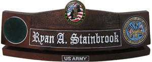 US Army Recruitment Desk Nameplate