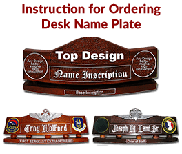 Military Plaques for Army Air Force Navy Marines Government